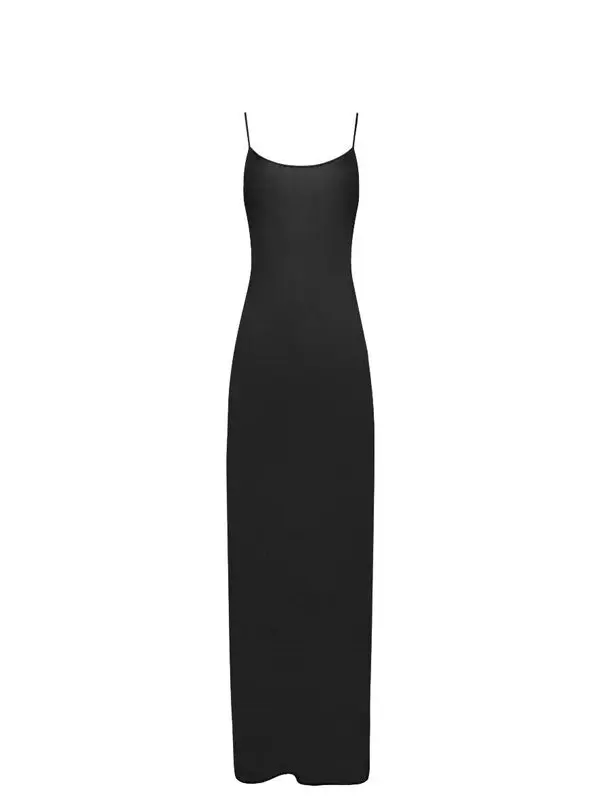 MAISON CLOSE Fever Backless Maxi Dress - Black
