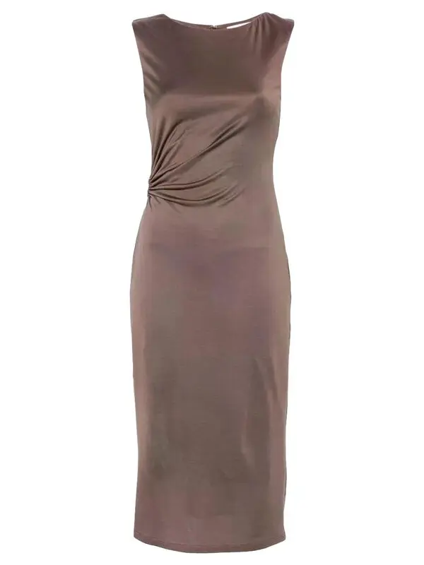 MALINA Marquis Dress - Brown
