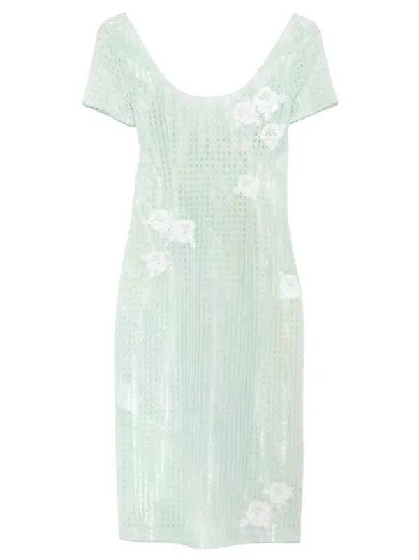 MARKGONG Cotton-blend Dress - Green