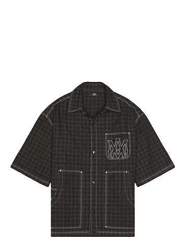Amiri Ma Quad Work Shirt - Black