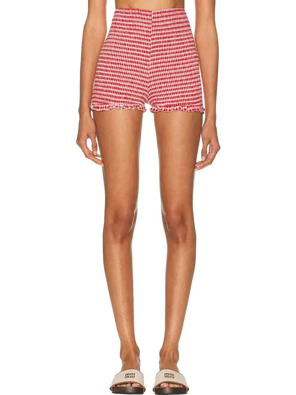 L'academie Gwen Short - Red & White