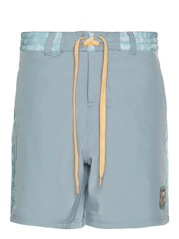 MALBON Grotto Trunks - Light Blue