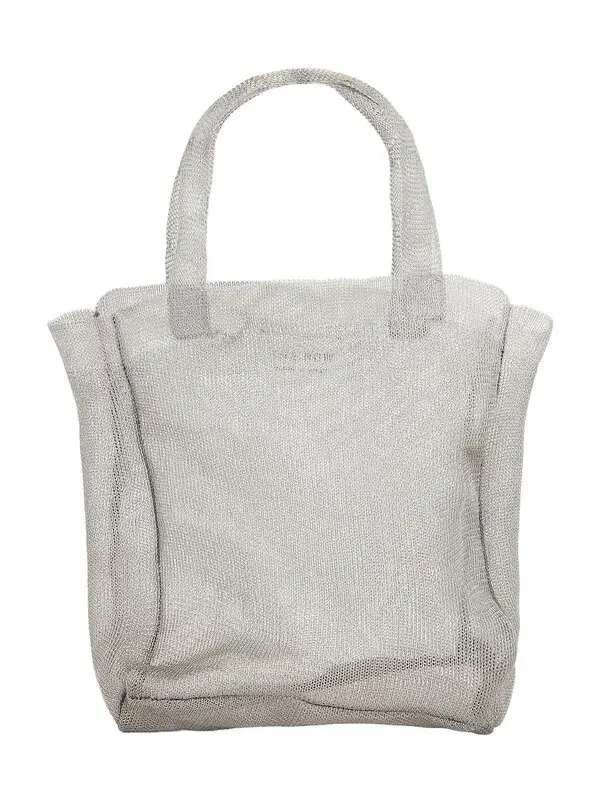 THE ROW Imogen Mini Tote - Silver