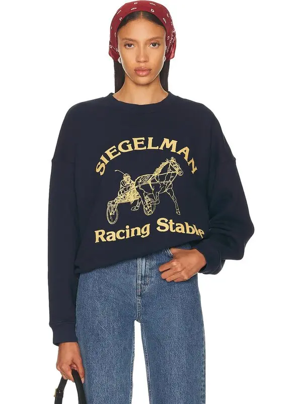 SIEGELMAN STABLE Racing Stable Crew - Navy & Gold