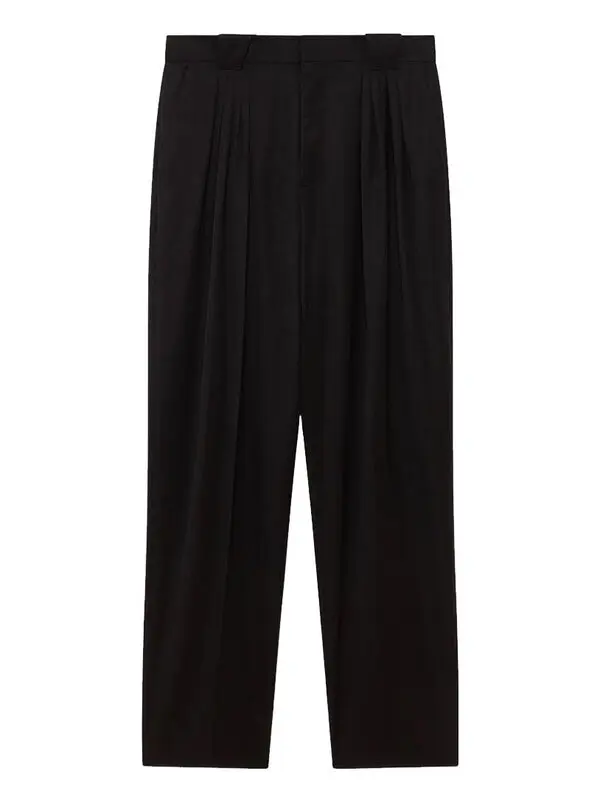 Casablanca Five Pleat Trouser - Black