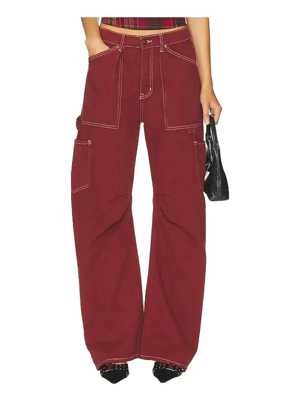 Lioness Miami Vice Pant - Cherry