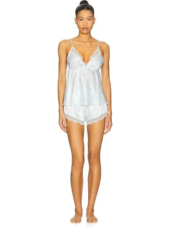 Flora Nikrooz Madelyn Cami Set - Light Blue