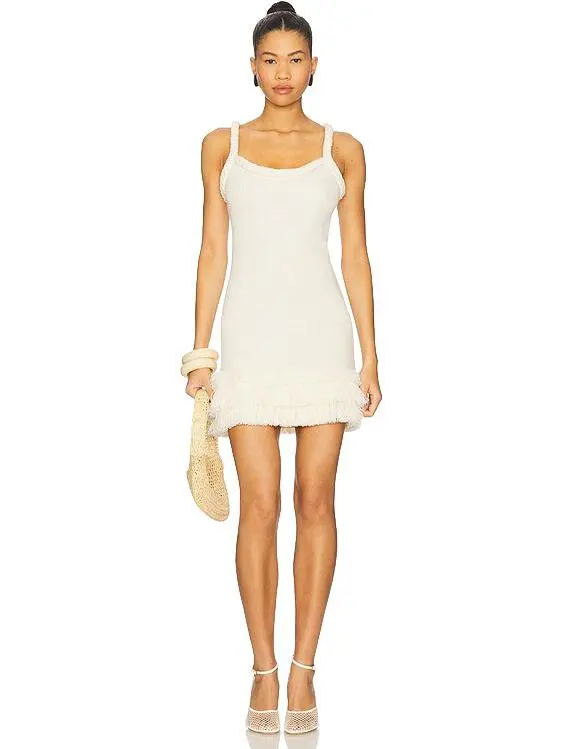 SIMONMILLER Leda Knit Dress - Ivory