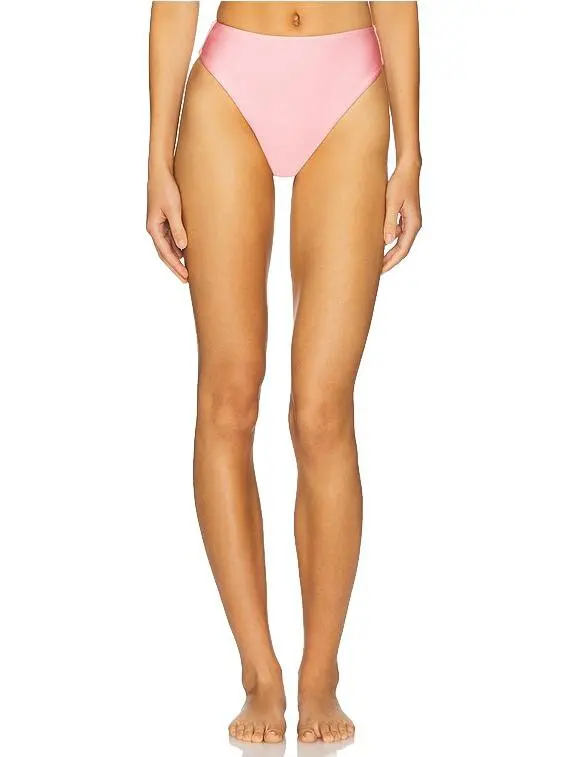 Tularosa Emeline High Waist Bottom - Pink