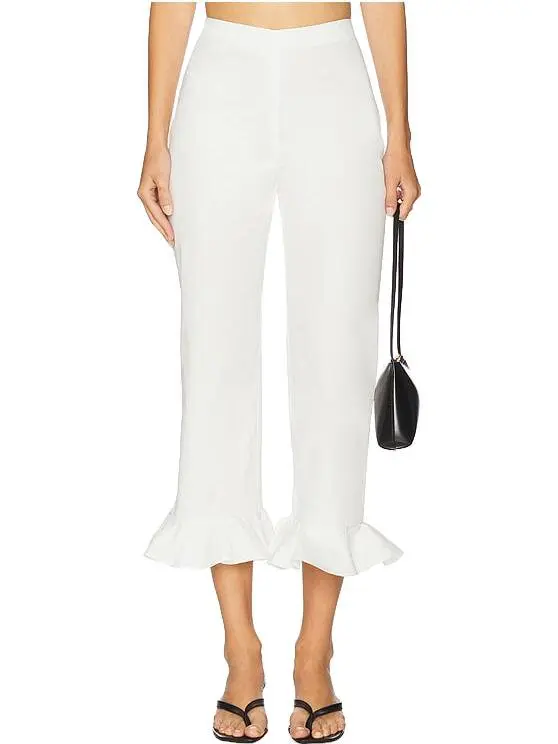 L'academie By Marianna Idella Pant - White