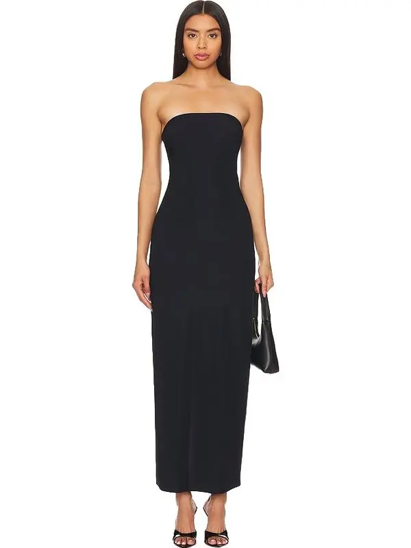 Commando Classic Strapless Maxi Slip - Black