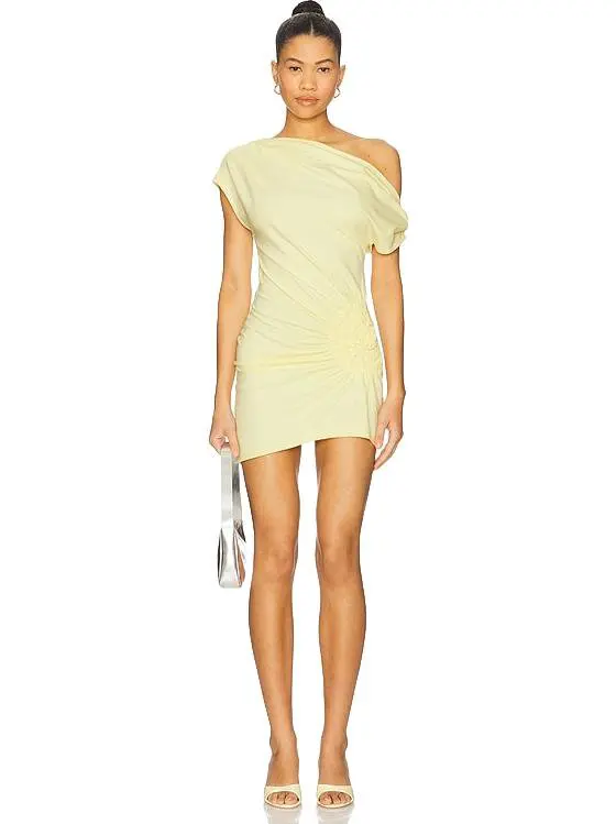 SNDYS Olividae Mini Dress - Panna Cotta