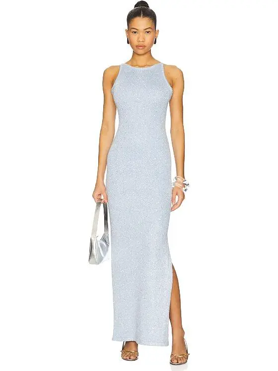 SNDYS. Azaria True Maxi Dress - Blue