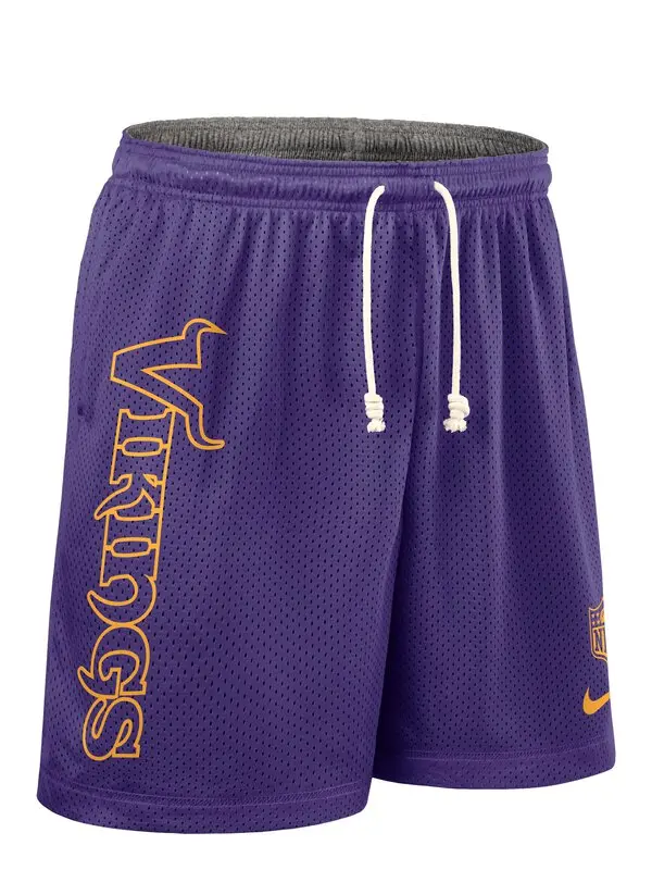 Nike Minnesota Vikings Sideline Reversible Dri-fit Nfl Shorts - Purple