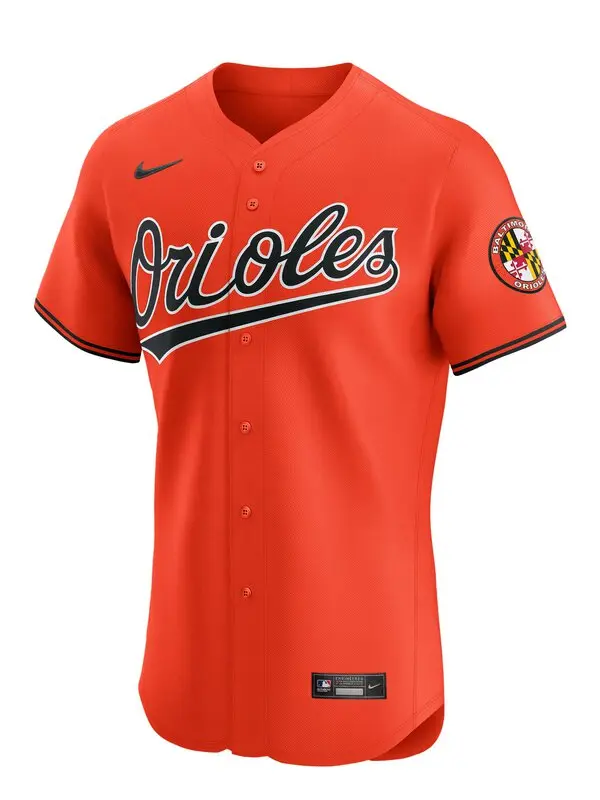 Nike Baltimore Orioles Dri-fit Adv Mlb Elite Jersey - Orange