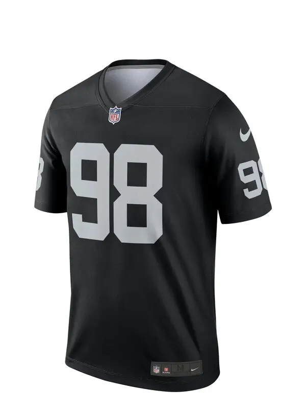 Nike Maxx Crosby Las Vegas Raiders Nfl Legend Jersey - Black