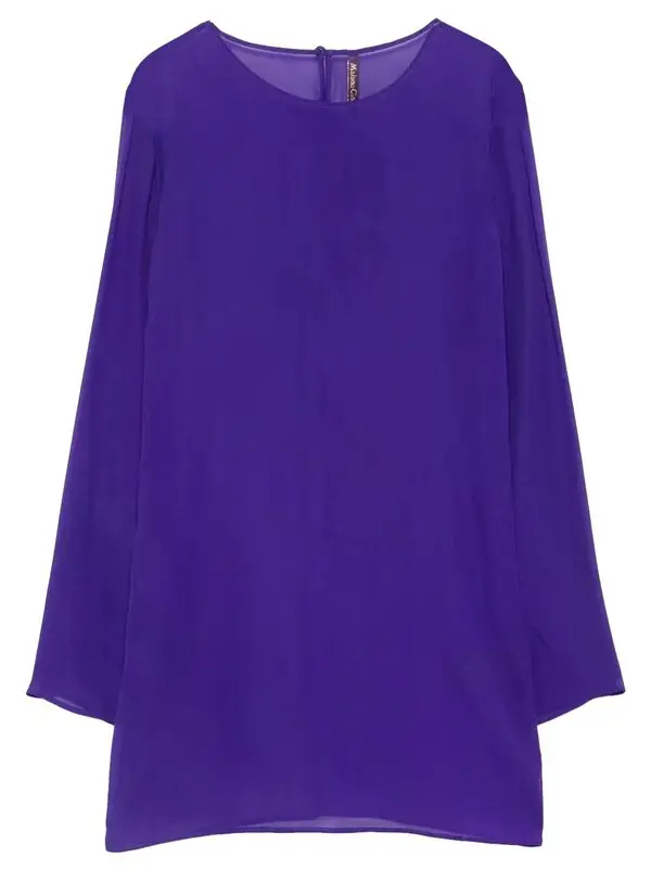 MAISON CLOSE Fever Mini Dress - Purple