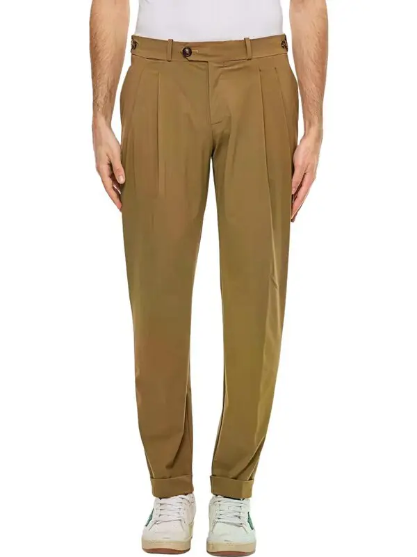 RRD - ROBERTO RICCI DESIGN Tailored Pleated Trousers - Brown