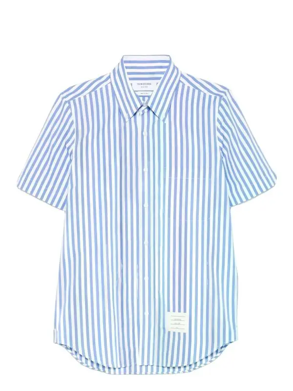Thom Browne Striped Shirt - Blue