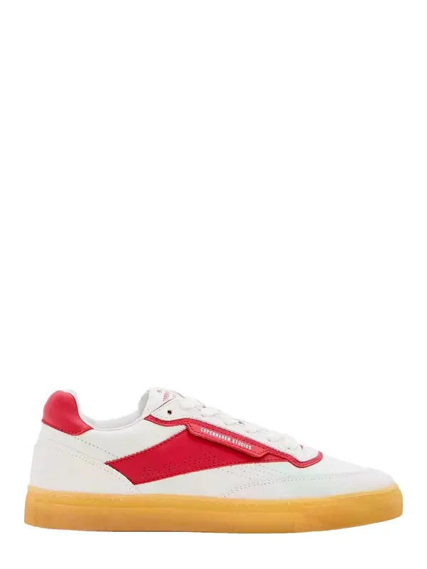 SUMMERY COPENHAGEN Panelled Low-top Sneakers - White
