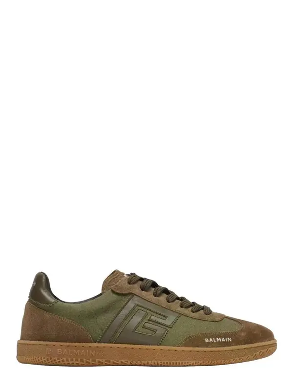 Balmain Swan Low-top Sneakers - Green