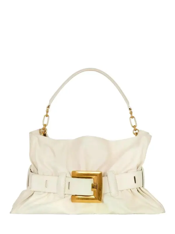 Balmain Anthem Shoulder Bag - Neutrals
