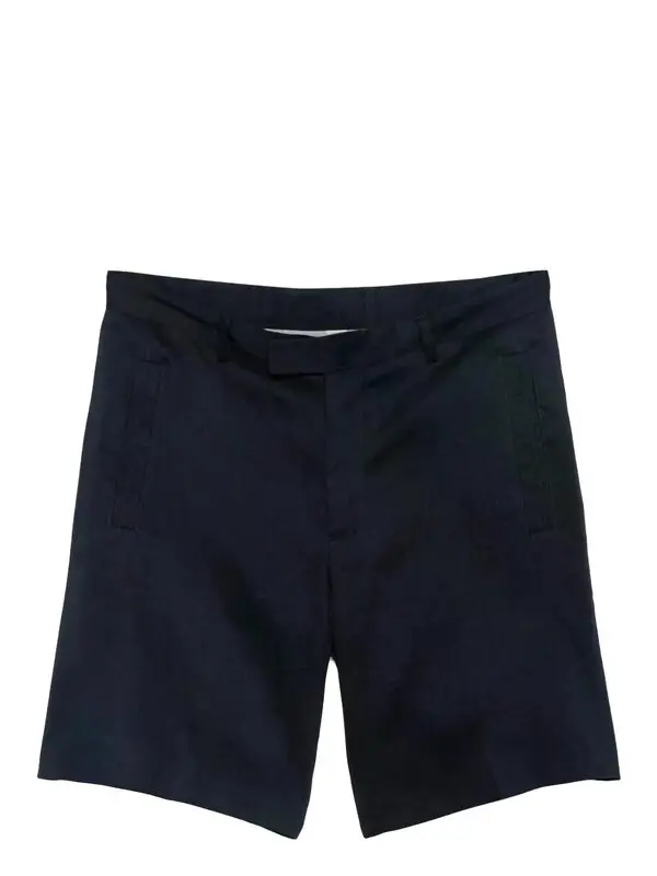 Corneliani High-waisted Shorts - Blue