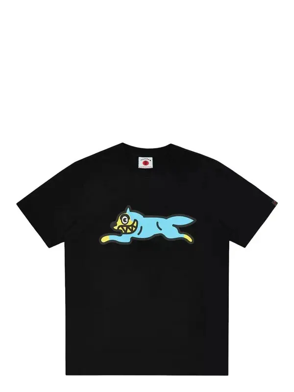 ICECREAM Running Dog T-shirt - Black