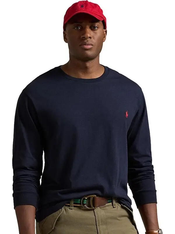 Ralph Lauren Jersey Long-sleeve T-shirt - Ink