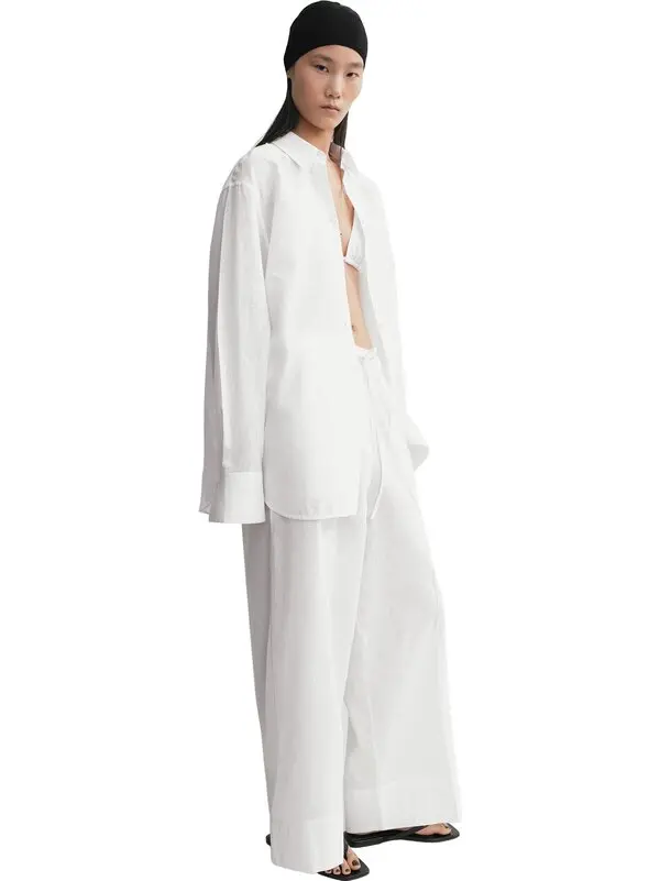 TOTEME Oversized Shirt - White