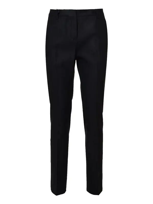 TONELLO Linen Trousers - Black