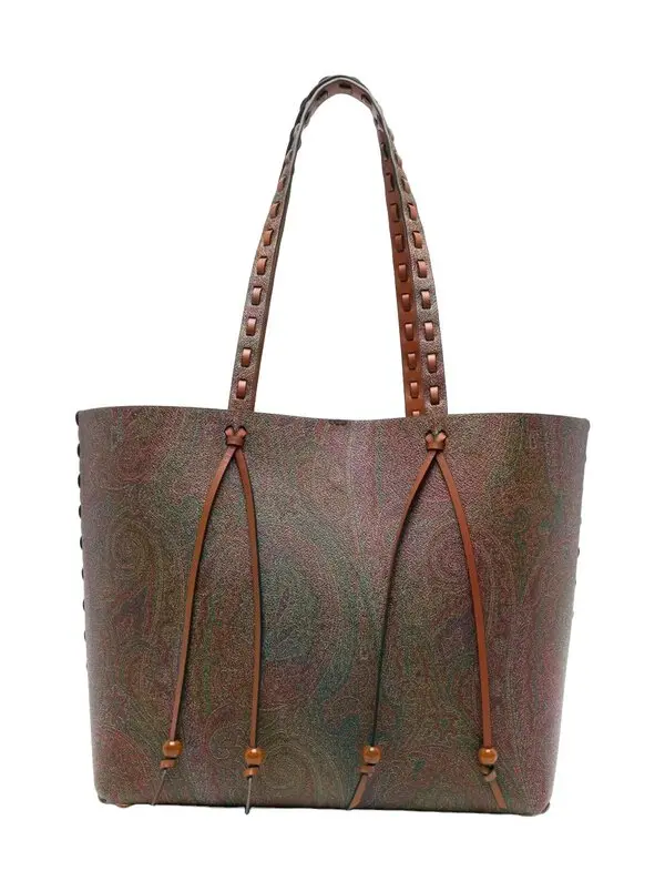 Etro Paisley-print Tote Bag - Brown