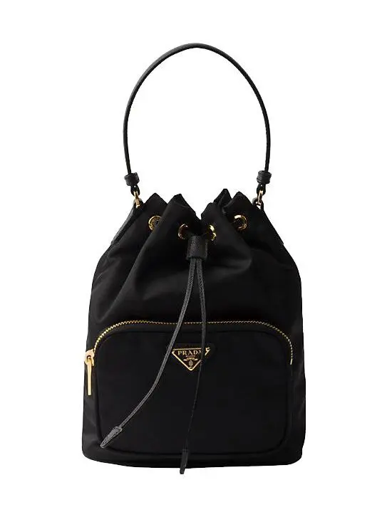 Prada Re-nylon Bucket Bag - Black