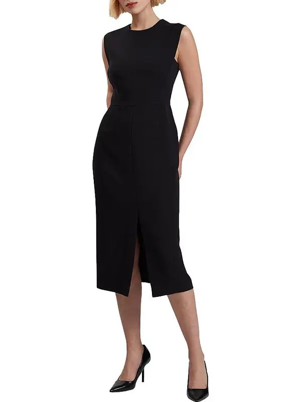 Ted Baker London Tailored Midi Dress - Navy