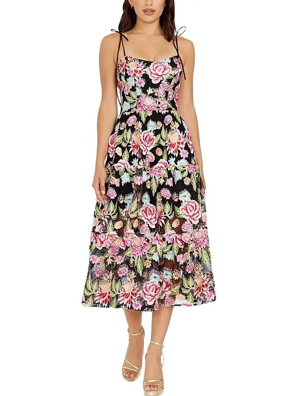 Dress The Population Dream Floral Dress - Pink Rose