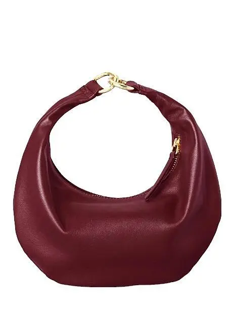 HYER GOODS Convertible Ring Bag - Dark Cherry Red