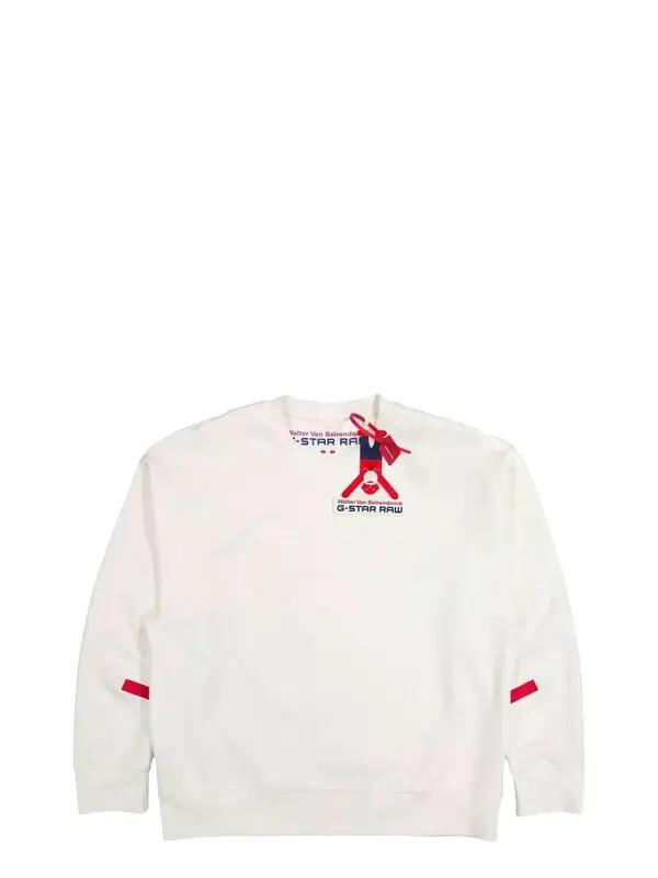 WALTER VAN BEIRENDONCK X G-star Raw Sweatshirt - White