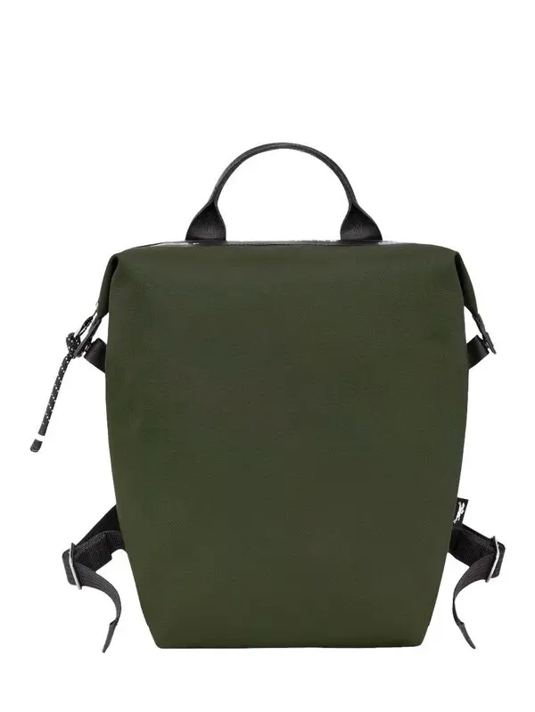 Longchamp Leather Backpack - Green