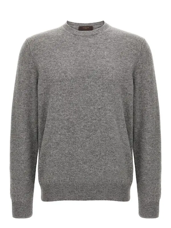 ZANONE Virgin Wool Crewneck Sweater - Gray