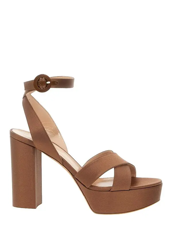 GIANVITO ROSSI Sabrina Sandals - Brown