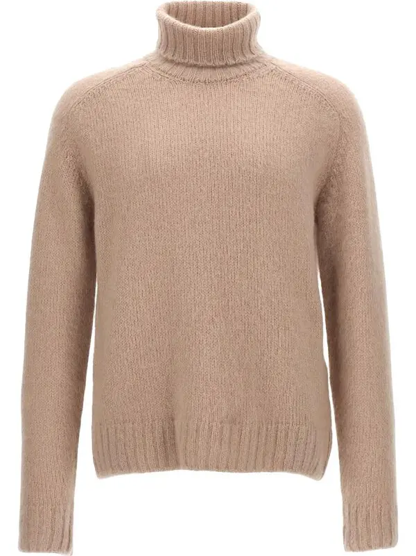 TOM FORD Mohair Blend High-neck Sweater - Pink