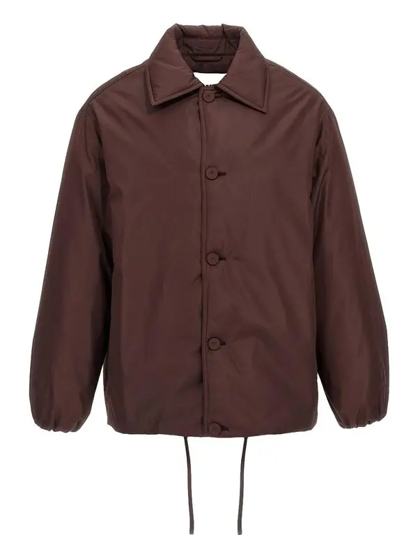 JIL SANDER Down Blouson 08' Jacket - Brown