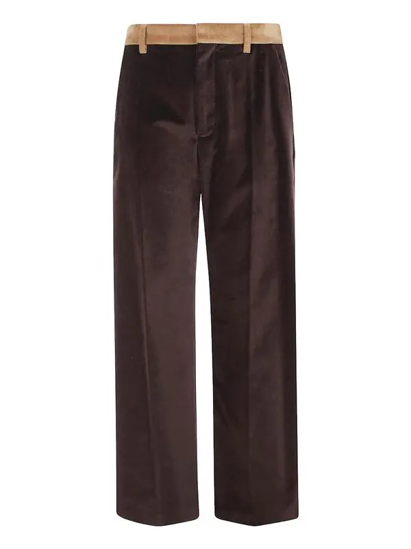 Marni Wide Leg Trousers - Brown