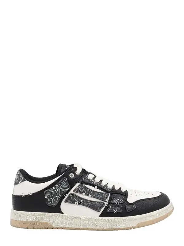Amiri Bandana Skell Low Top Sneakers - Multicolor