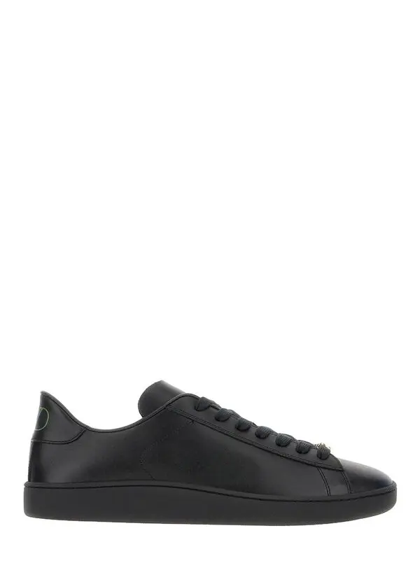 Valentino Garavani Low-top Sneakers - Black+pumpkin