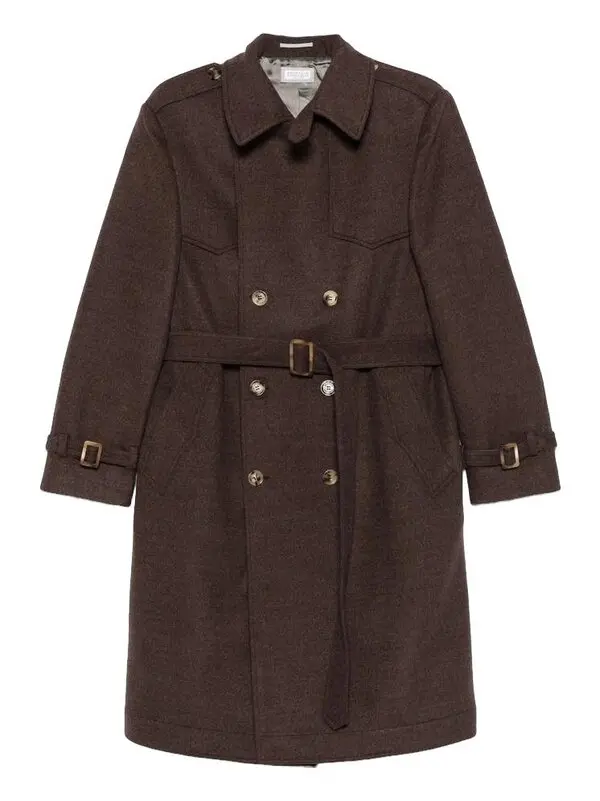 Brunello Cucinelli Coat - Brown