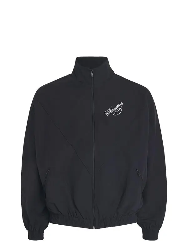 WILLY CHAVARRIA Ruff Rider Track Jacket - Black