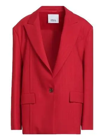 Erika Cavallini Single-breasted Blazer - Red