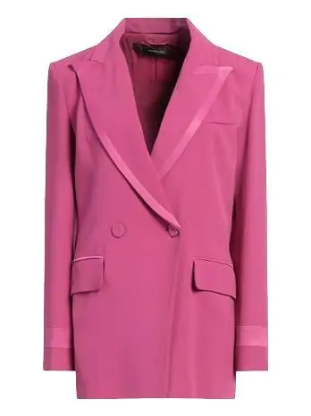 Patrizia Pepe Blazer Viscose And Elastane - Magenta
