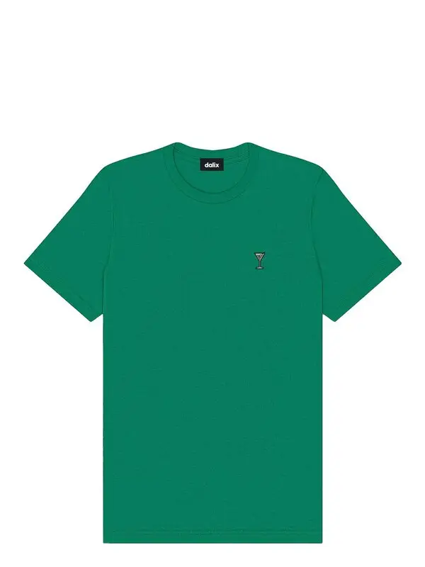 DALIX Martini Cotton Tee - Kelly Green